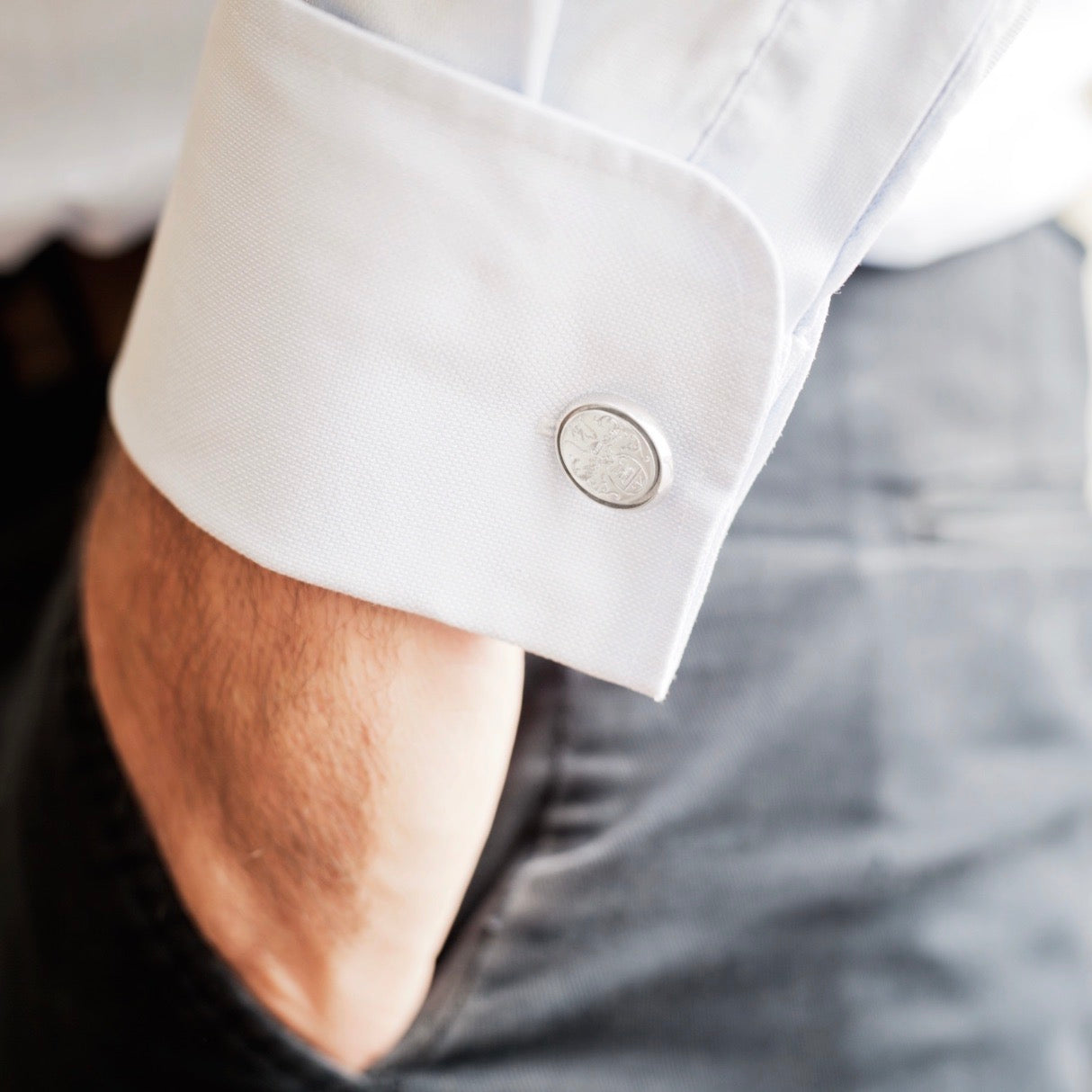 Modern Cufflinks Family Crest – Pieces Uniques